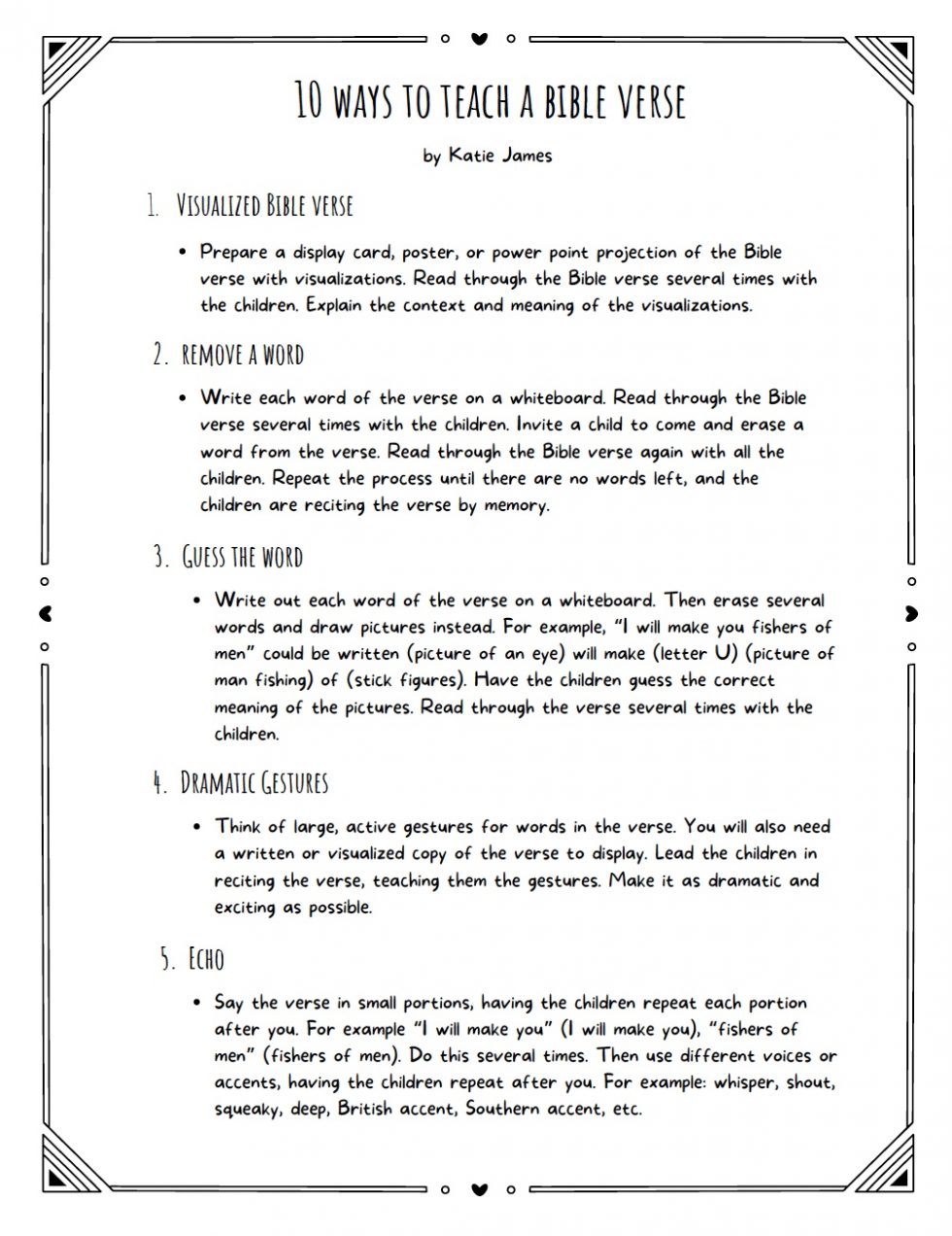 Teacher’s Trading Post - Children's Bible Society